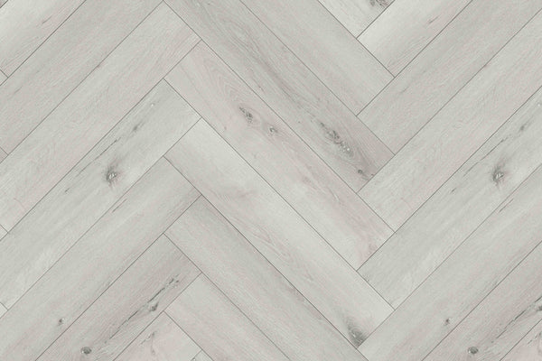White Ash Premium Click Vinyl SPC Herringbone Flooring - 6.5mm – Padova